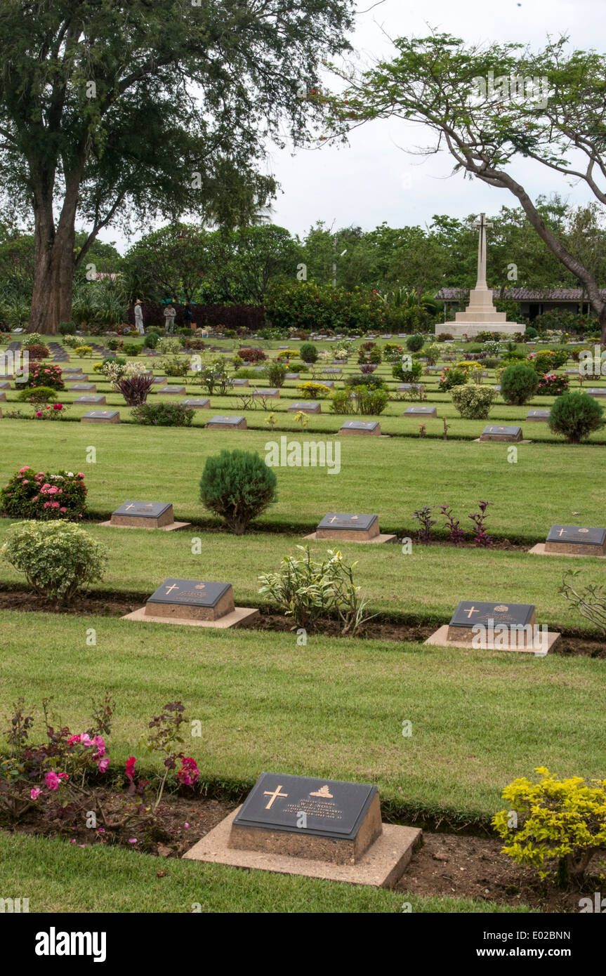 Chungkai war cemetery hi-res stock photography and images - Alamy
