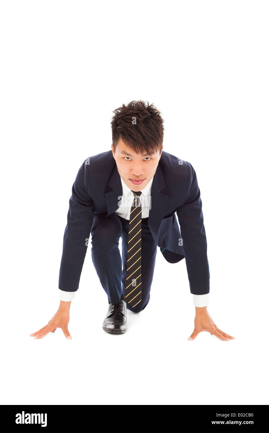 Run ready pose hi-res stock photography and images - Alamy