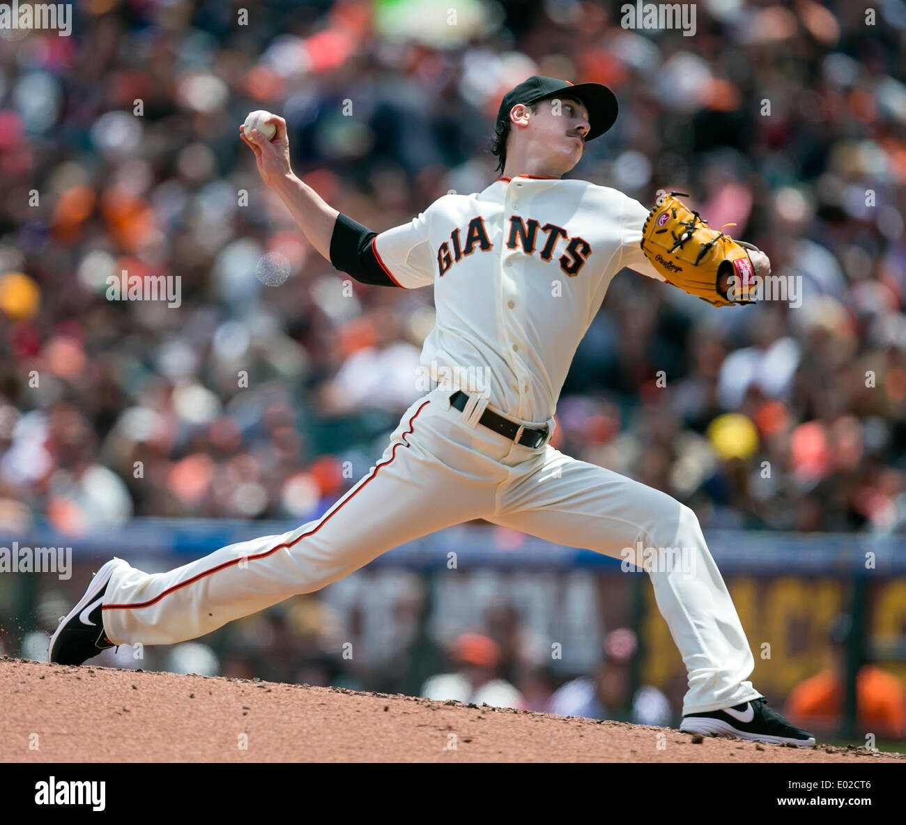 San Francisco CA. 26th Apr, 2014. San Francisco Giants starting pitcher ...