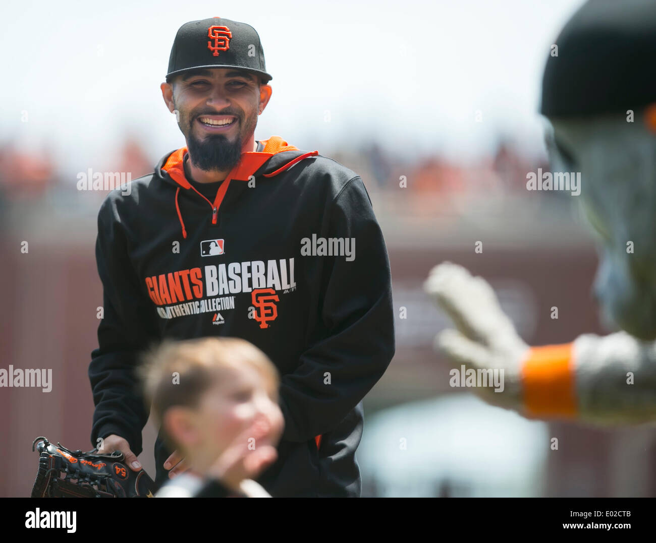 San Francisco CA. 26th Apr, 2014. San Francisco Giants relief pitcher ...