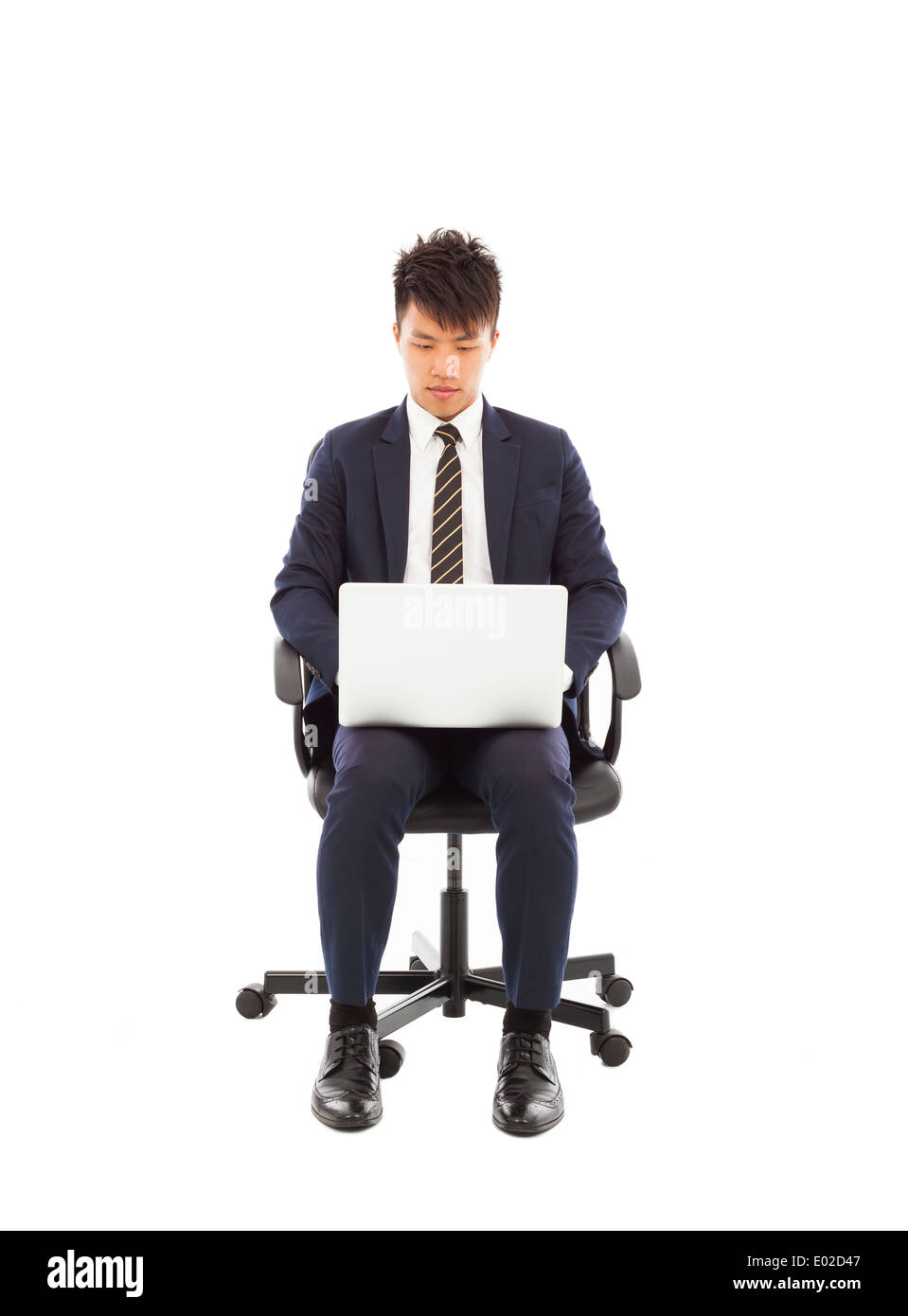 Man ipad and suit hi-res stock photography and images - Alamy