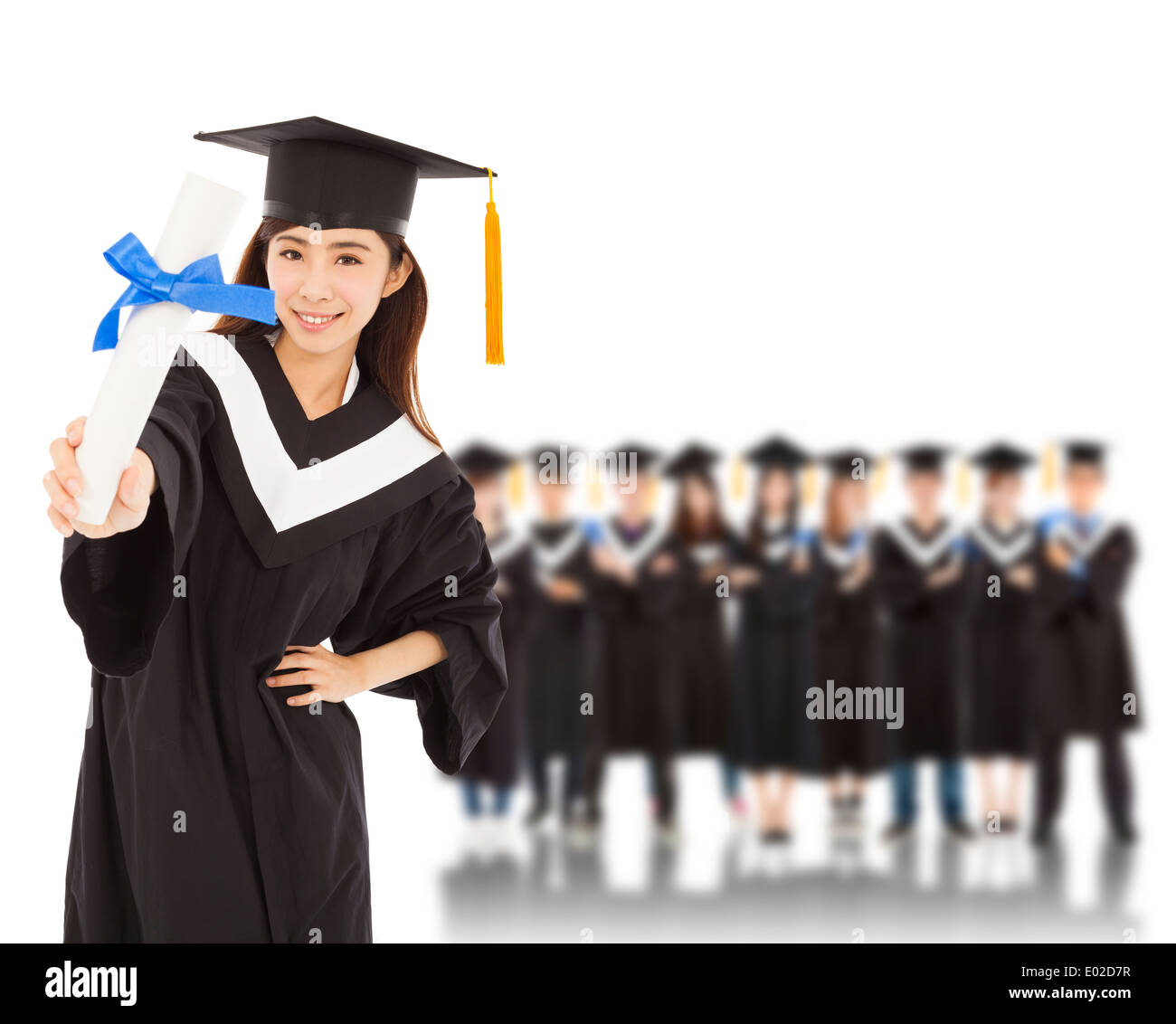 College completion hi-res stock photography and images - Alamy