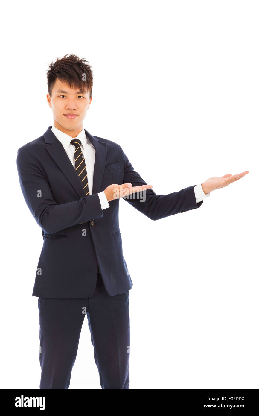 Confident showing hi-res stock photography and images - Alamy