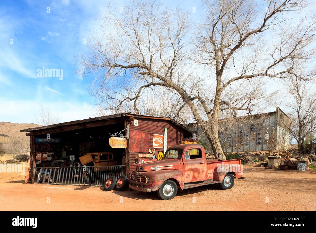The Famous Route 66, California Stock Photo - Alamy