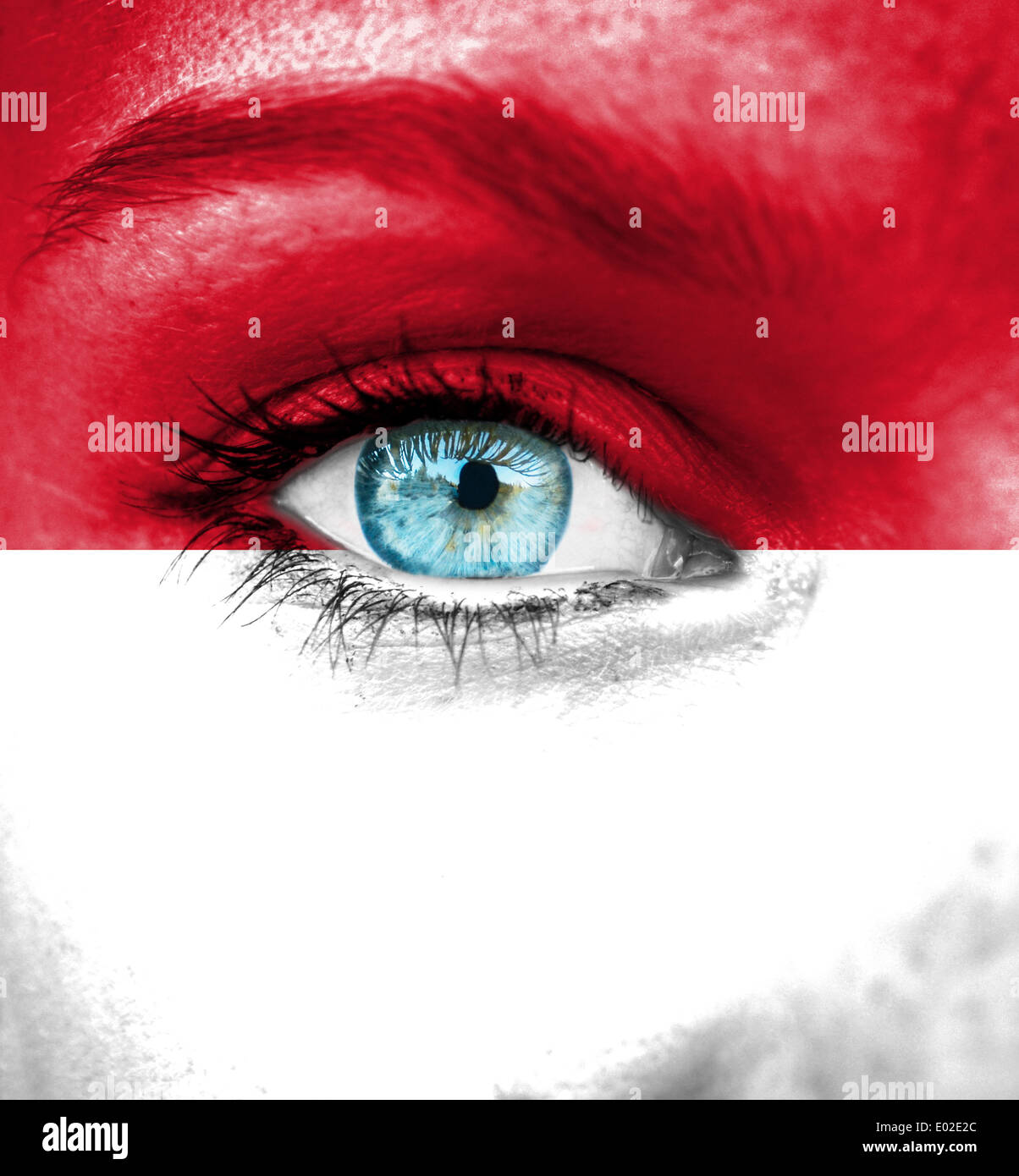 Football monaco flag hi-res stock photography and images - Alamy