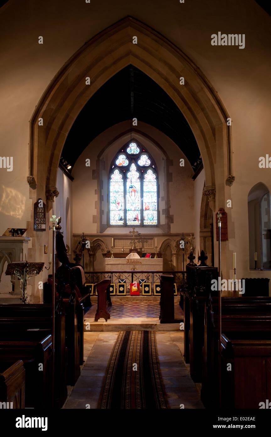 St. Andrew`s Church, Alvington, Gloucestershire, England, UK Stock ...