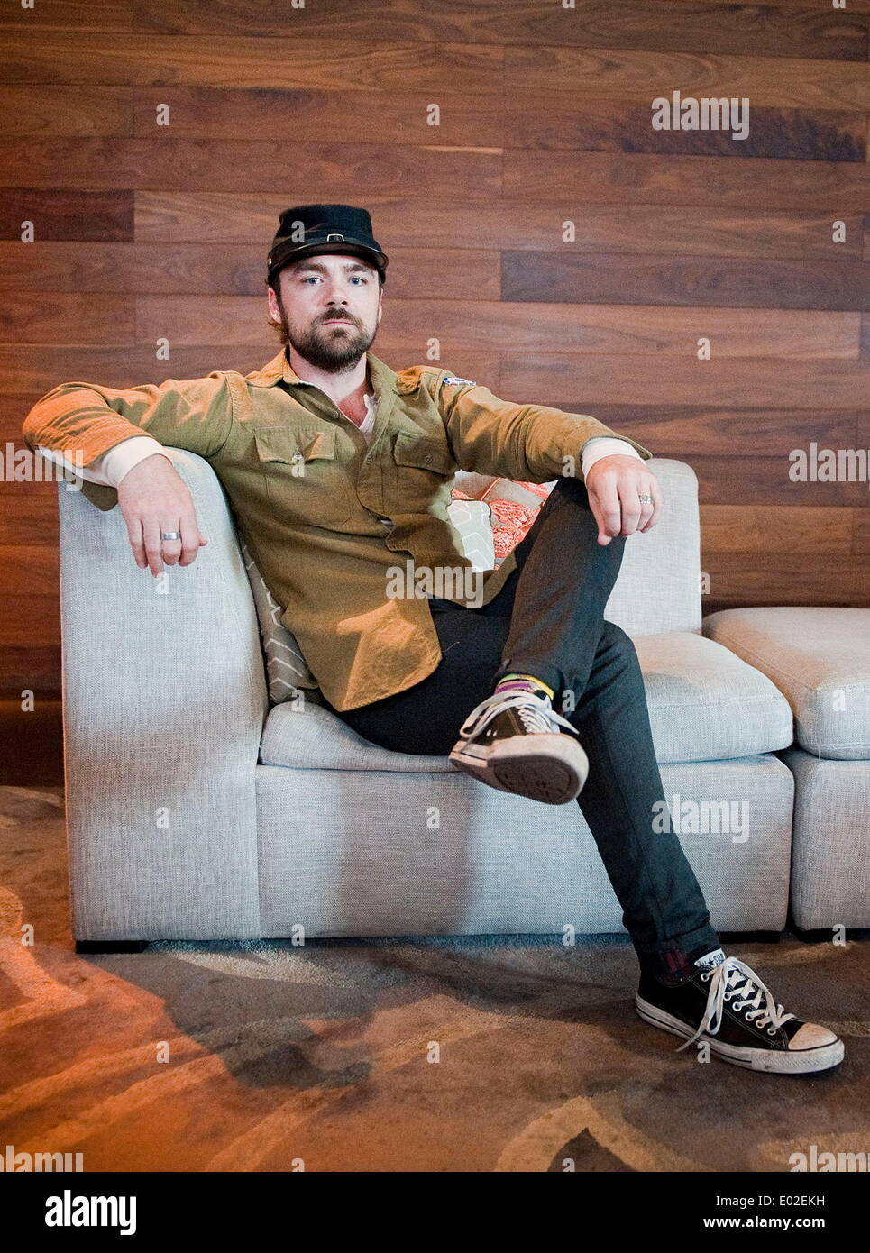 Austin, Texas, USA. 14th Mar, 2013. Alpha Rev lead singer CASEY ...