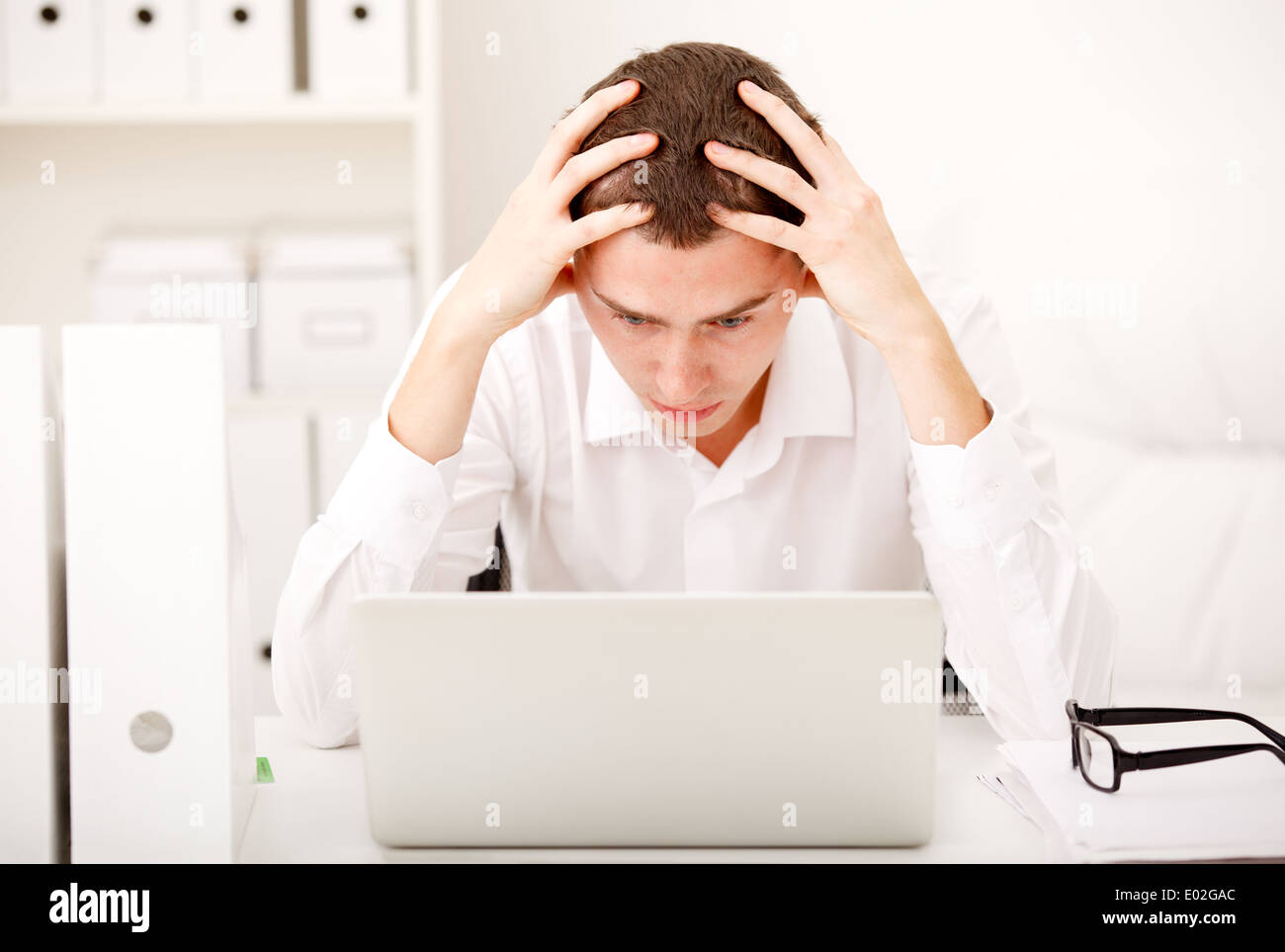 Despairing man hi-res stock photography and images - Alamy