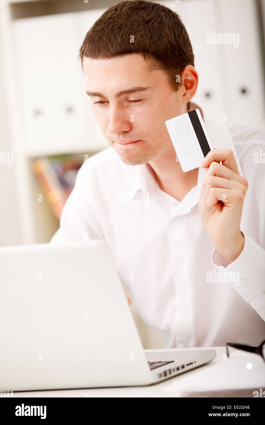 man holding credit card Stock Photo - Alamy man holding credit card Stock Photo - Alamy