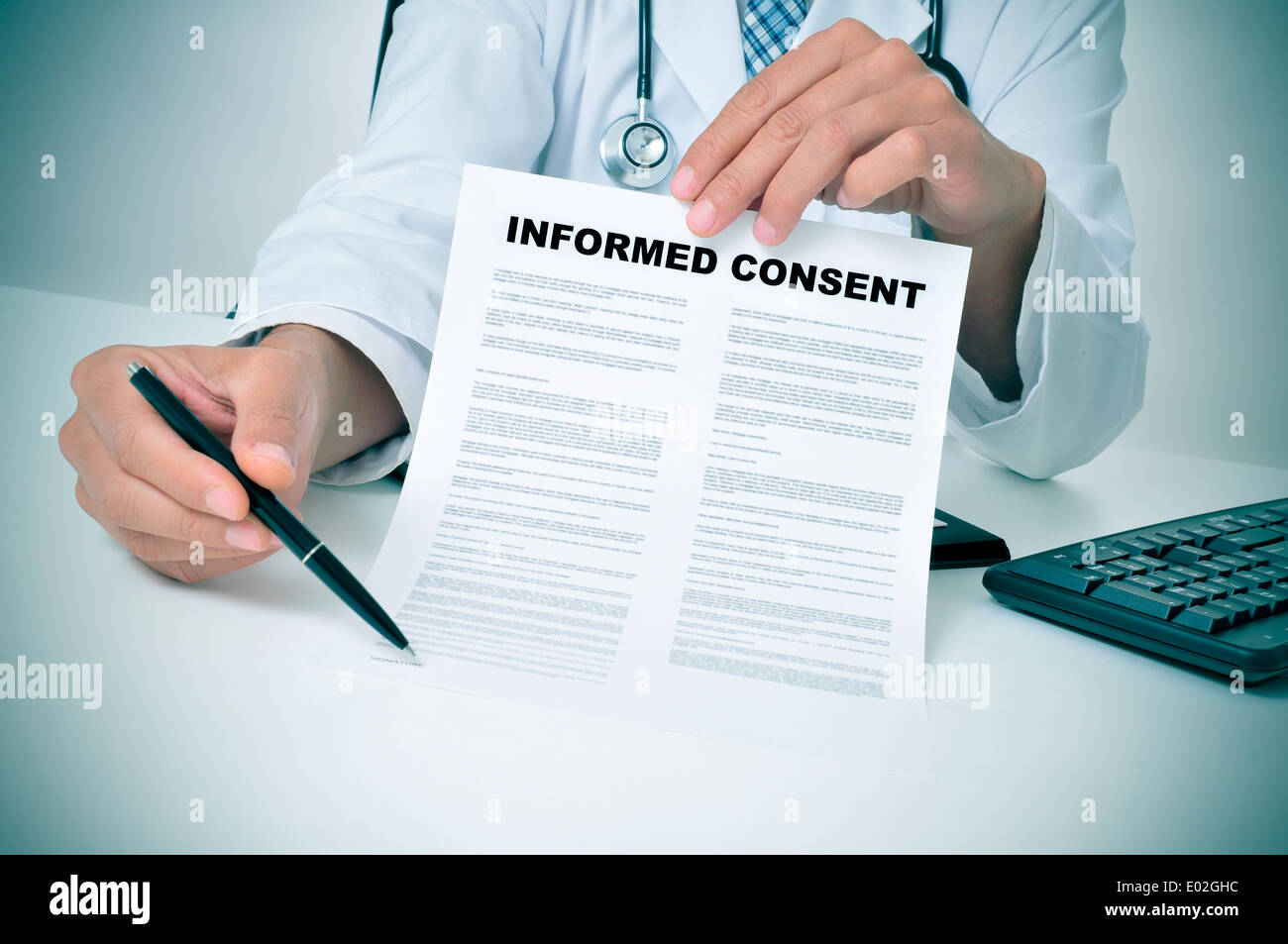 Medical consent form hi-res stock photography and images - Alamy