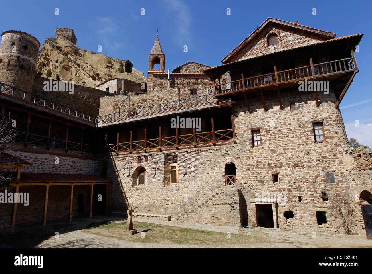 The David Gareja monastery complex in Kakheti, Georgia Stock Photo - Alamy