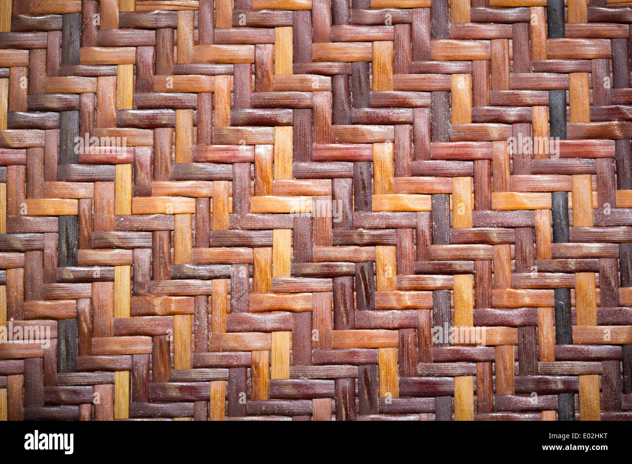wicker woven rattan pattern close up background Stock Photo - Alamy