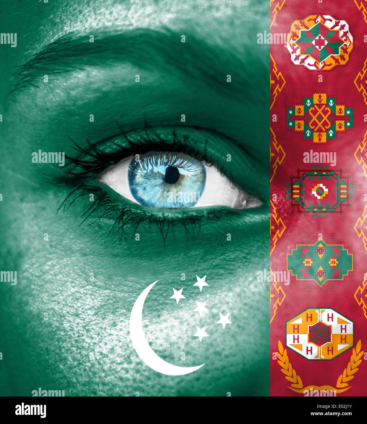 Turkmenistan woman hi-res stock photography and images - Alamy