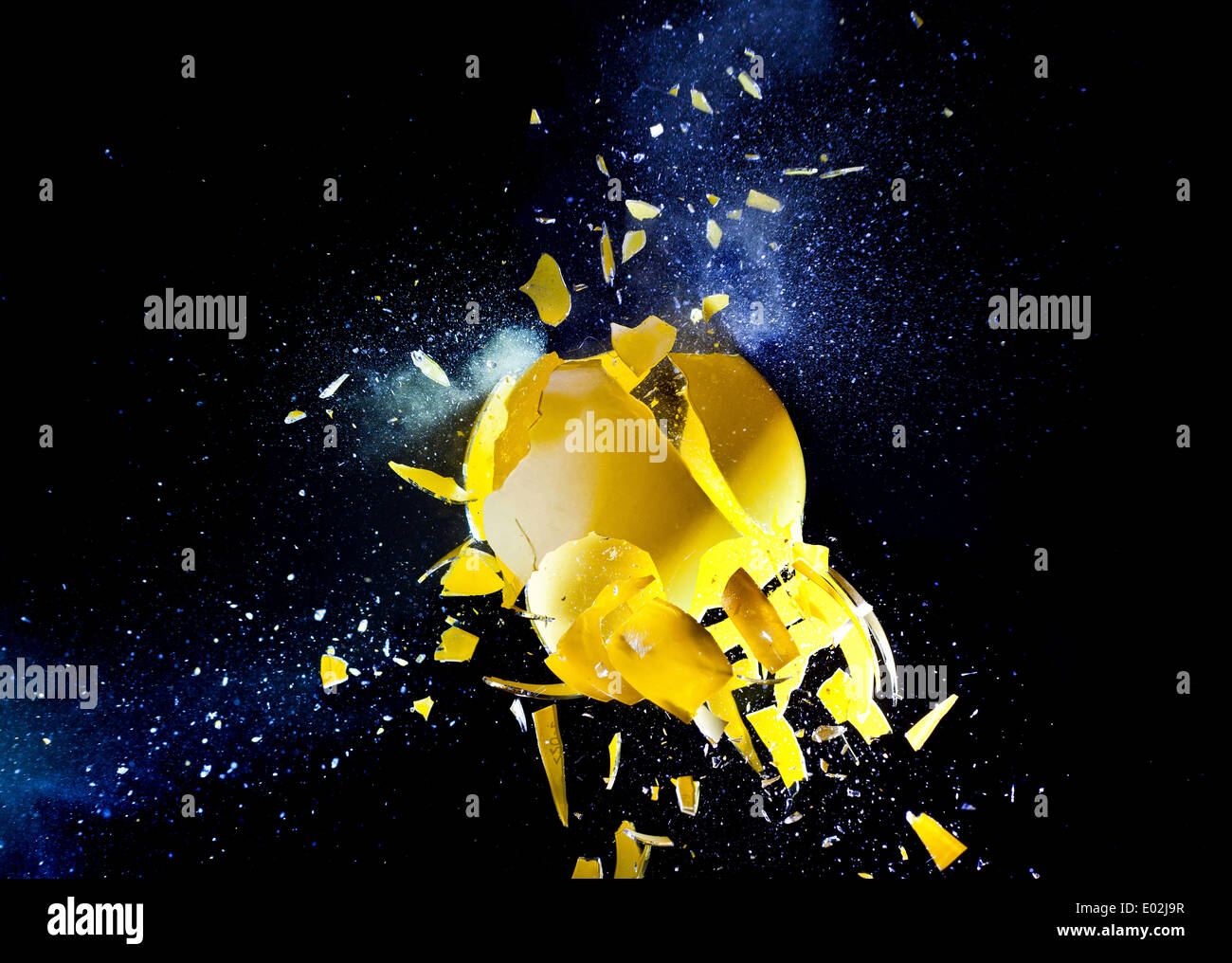 close up image of glass ball explosion Stock Photo - Alamy