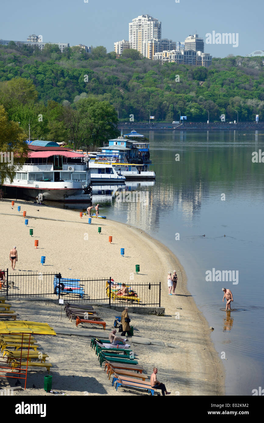 Kiev ukraine city beach on hi-res stock photography and images - Alamy