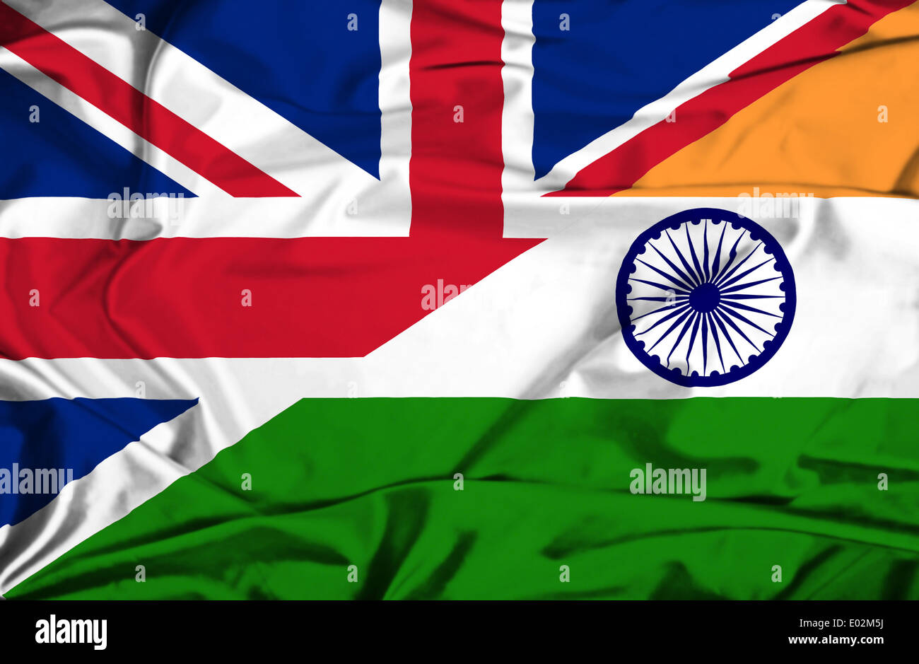 India Uk Flag High Resolution Stock Photography and Images - Alamy