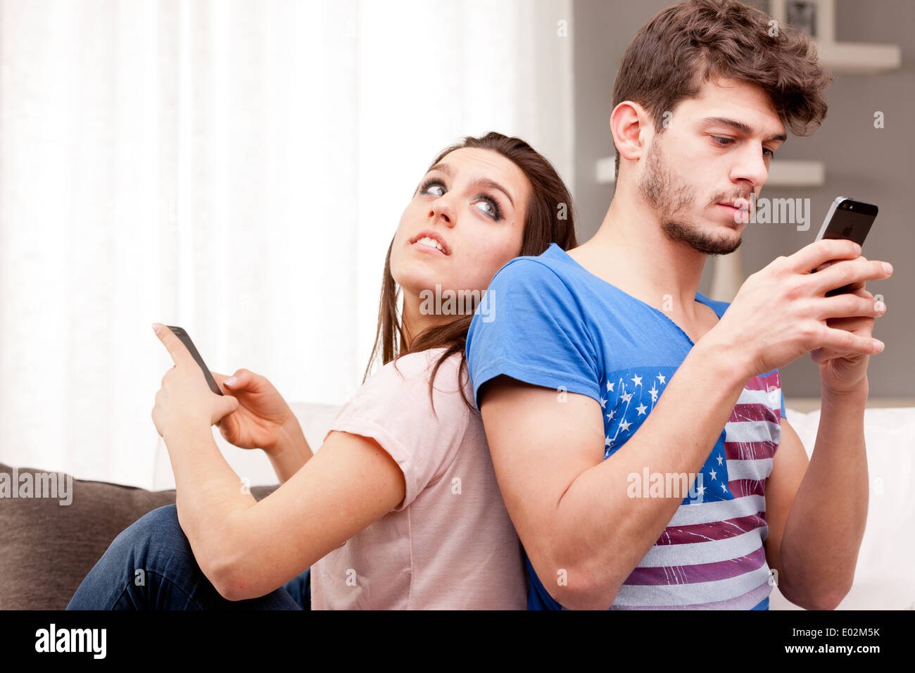 couple problems in which the woman can't speak to the man because he's ...