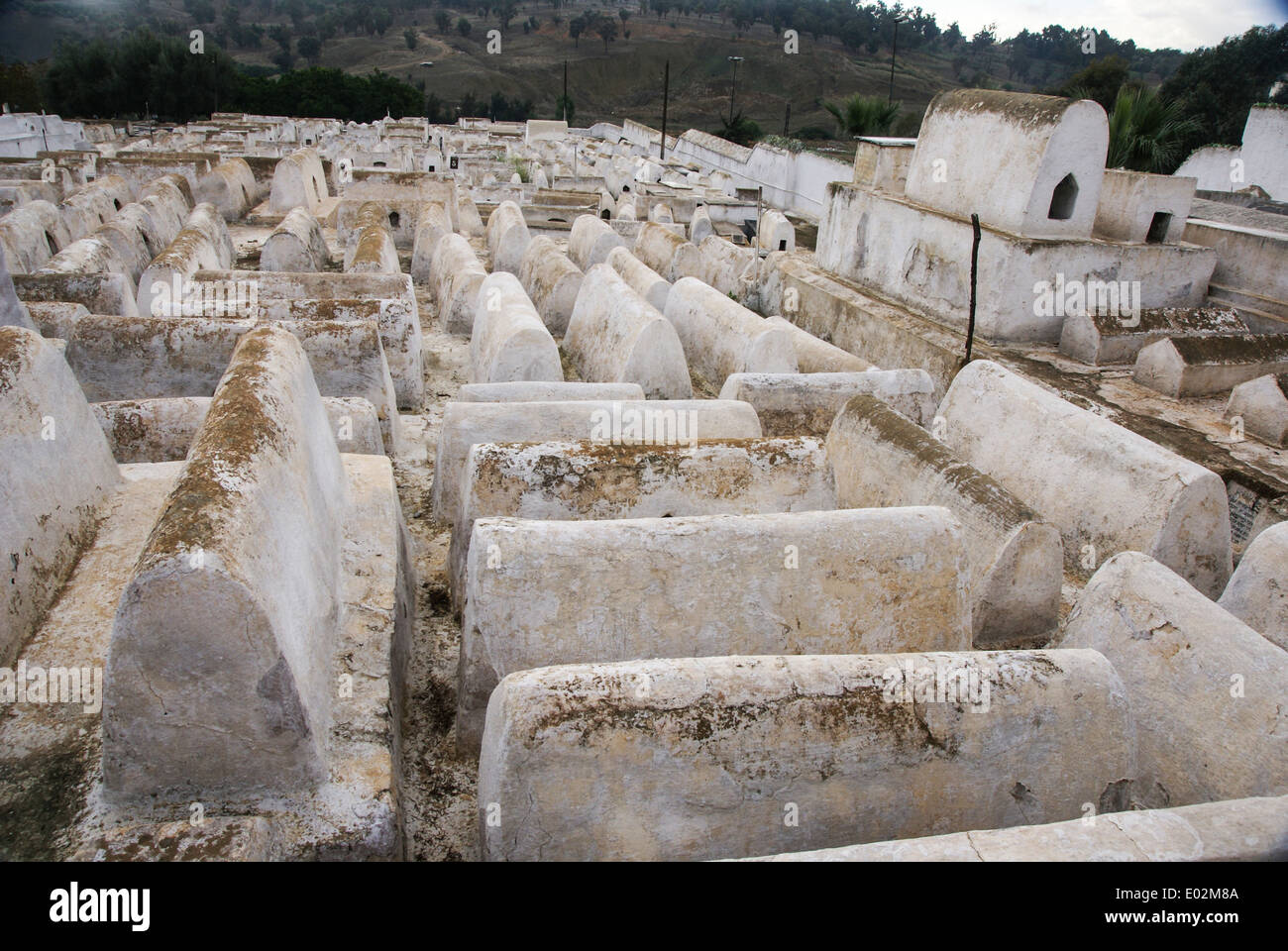 The Jewish Cemetery in Fes, Morocco Stock Photo - Alamy