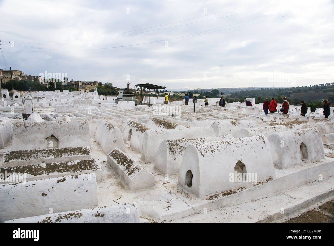 The Jewish Cemetery in Fes, Morocco Stock Photo - Alamy