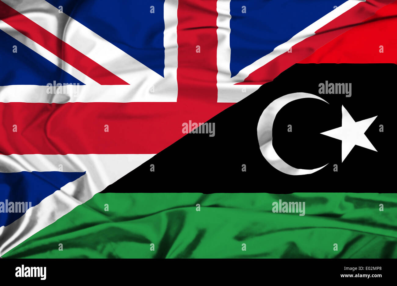 Libya united kingdom flag hi-res stock photography and images - Alamy