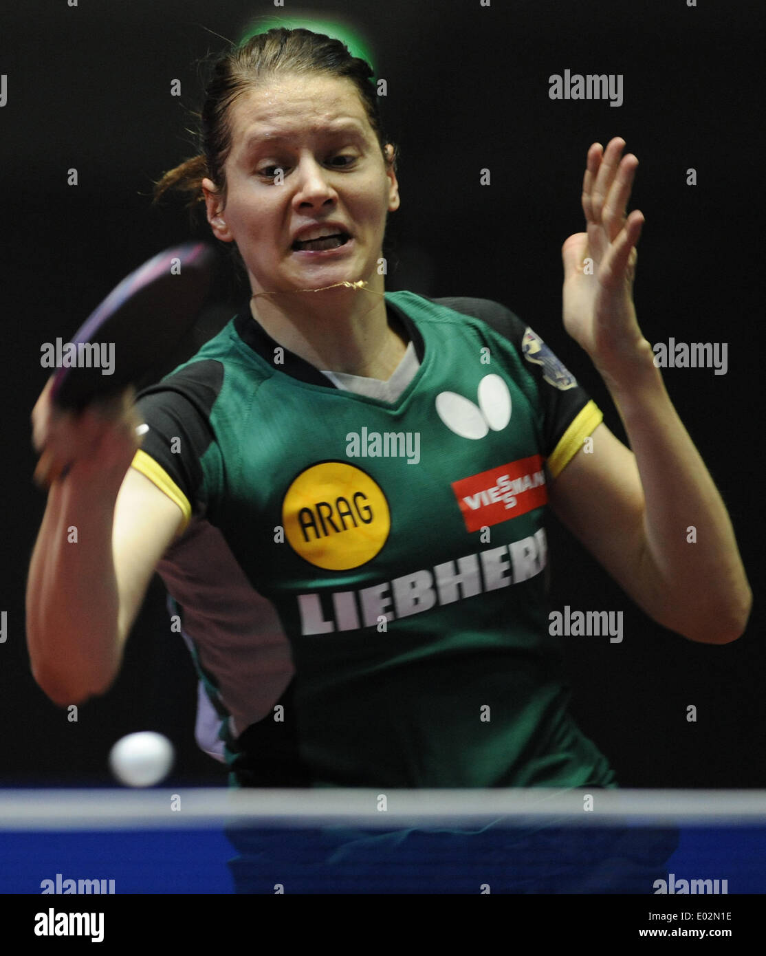 Tokyo, Japan. 30th Apr, 2014. Ivancan Irene of Germany competes against ...