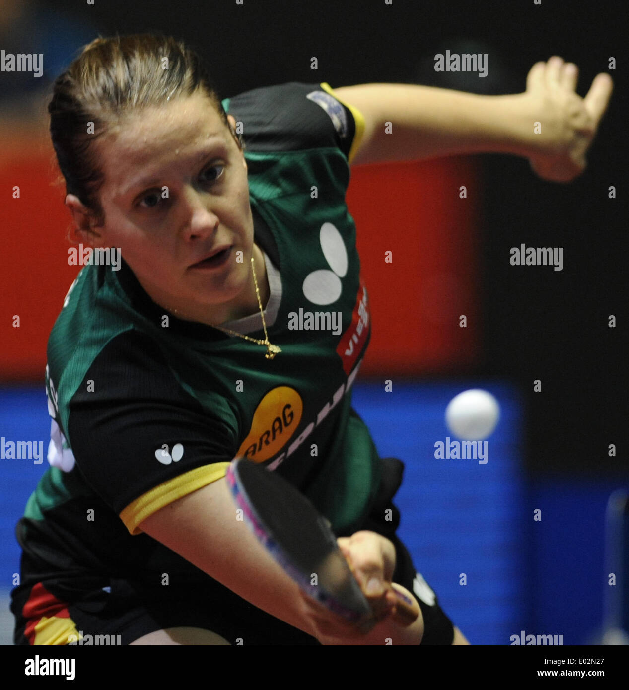 Tokyo, Japan. 30th Apr, 2014. Ivancan Irene of Germany competes against ...