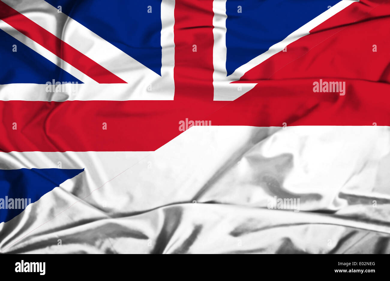Monaco united kingdom flag hi-res stock photography and images - Alamy