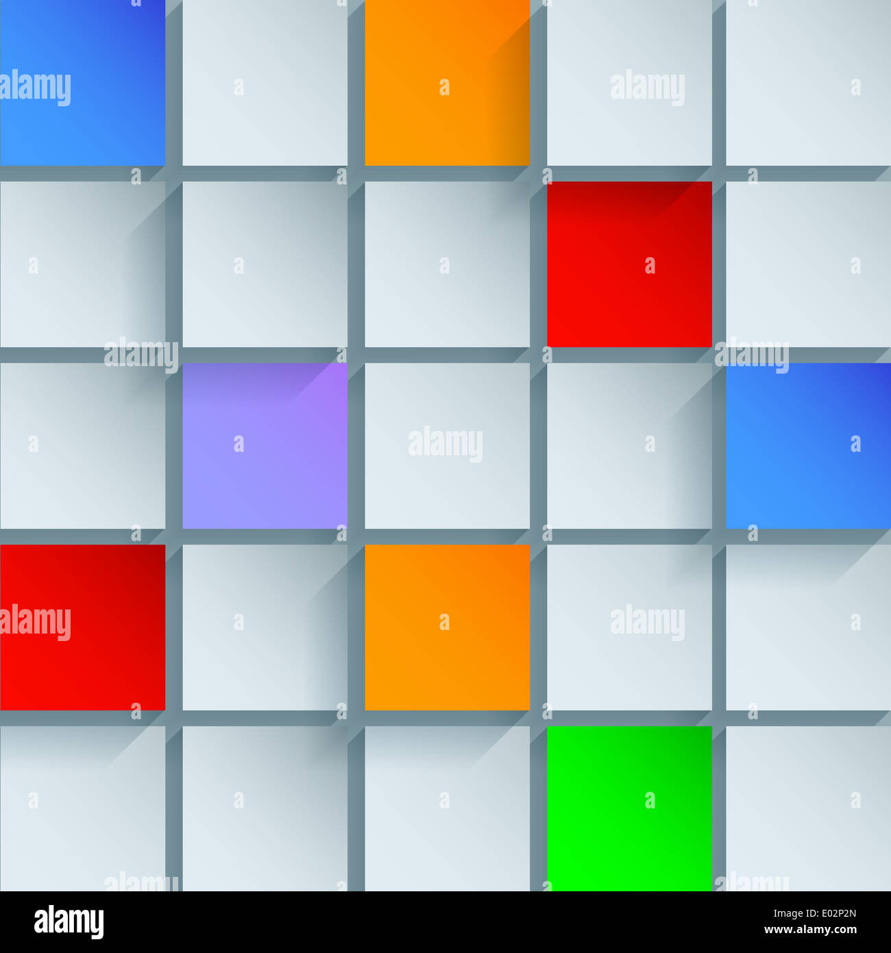 Overlapping Squares Background Stock Photo - Alamy