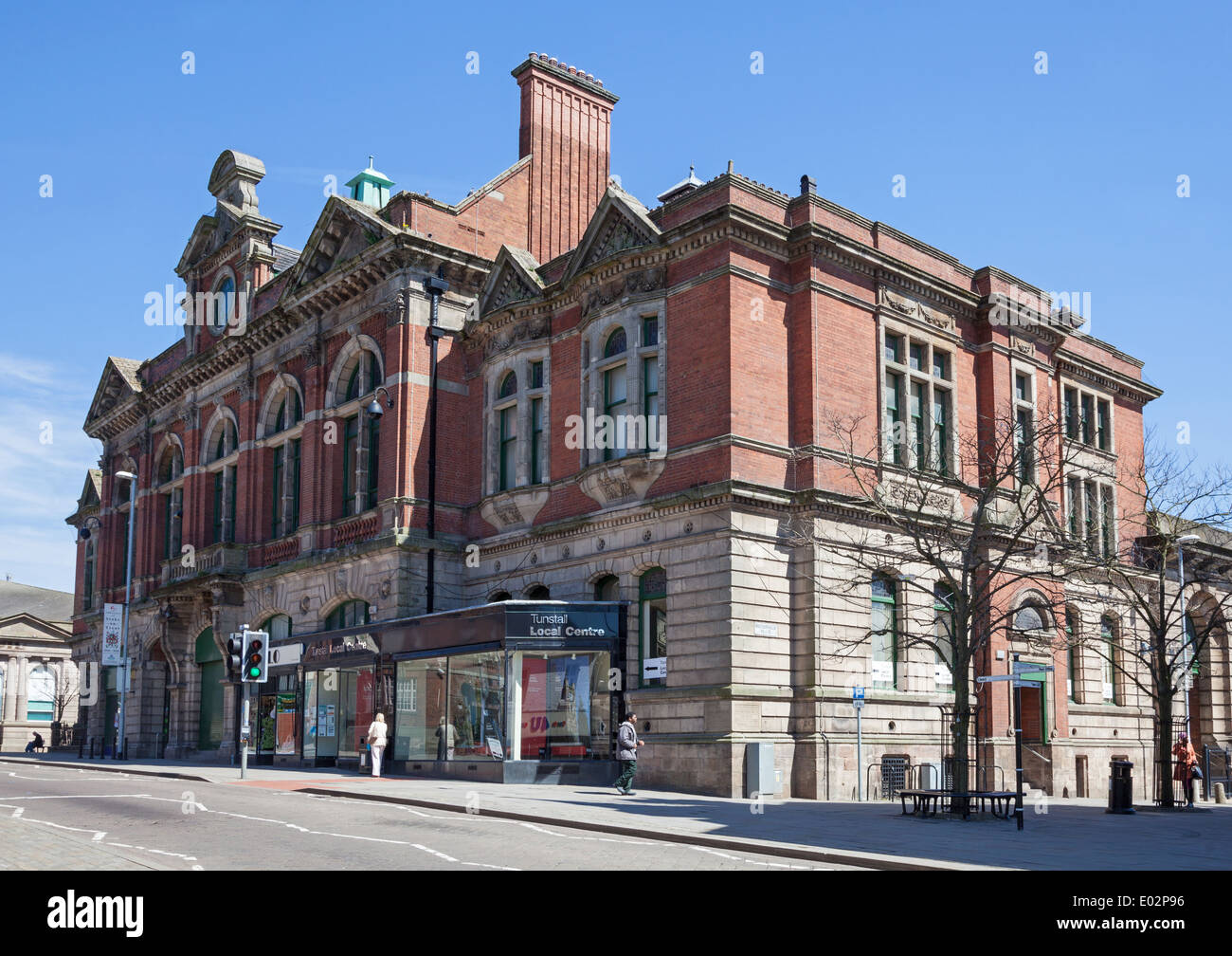 Tunstall Town Hall Stoke on Trent Staffordshire England UK Stock Photo ...