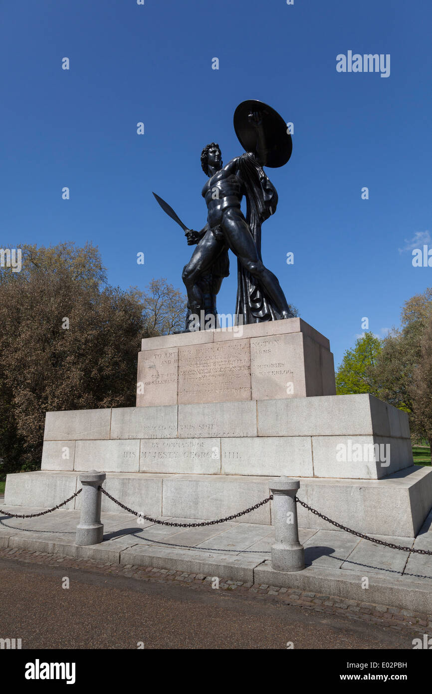 Achilles Statue at Hyde Park Corner. London Stock Photo - Alamy