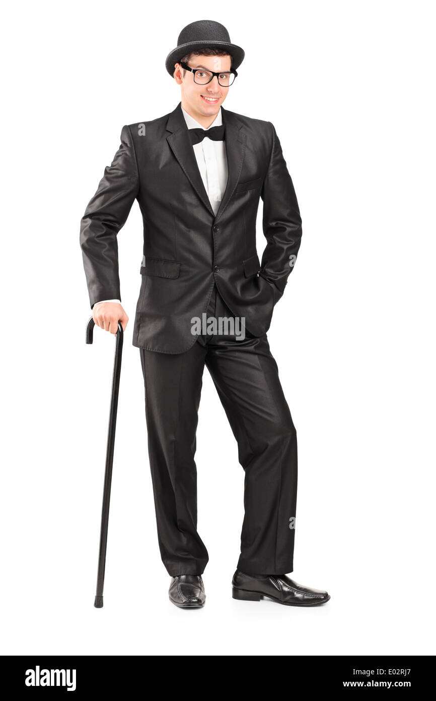 Man cane suit Cut Out Stock Images & Pictures - Alamy