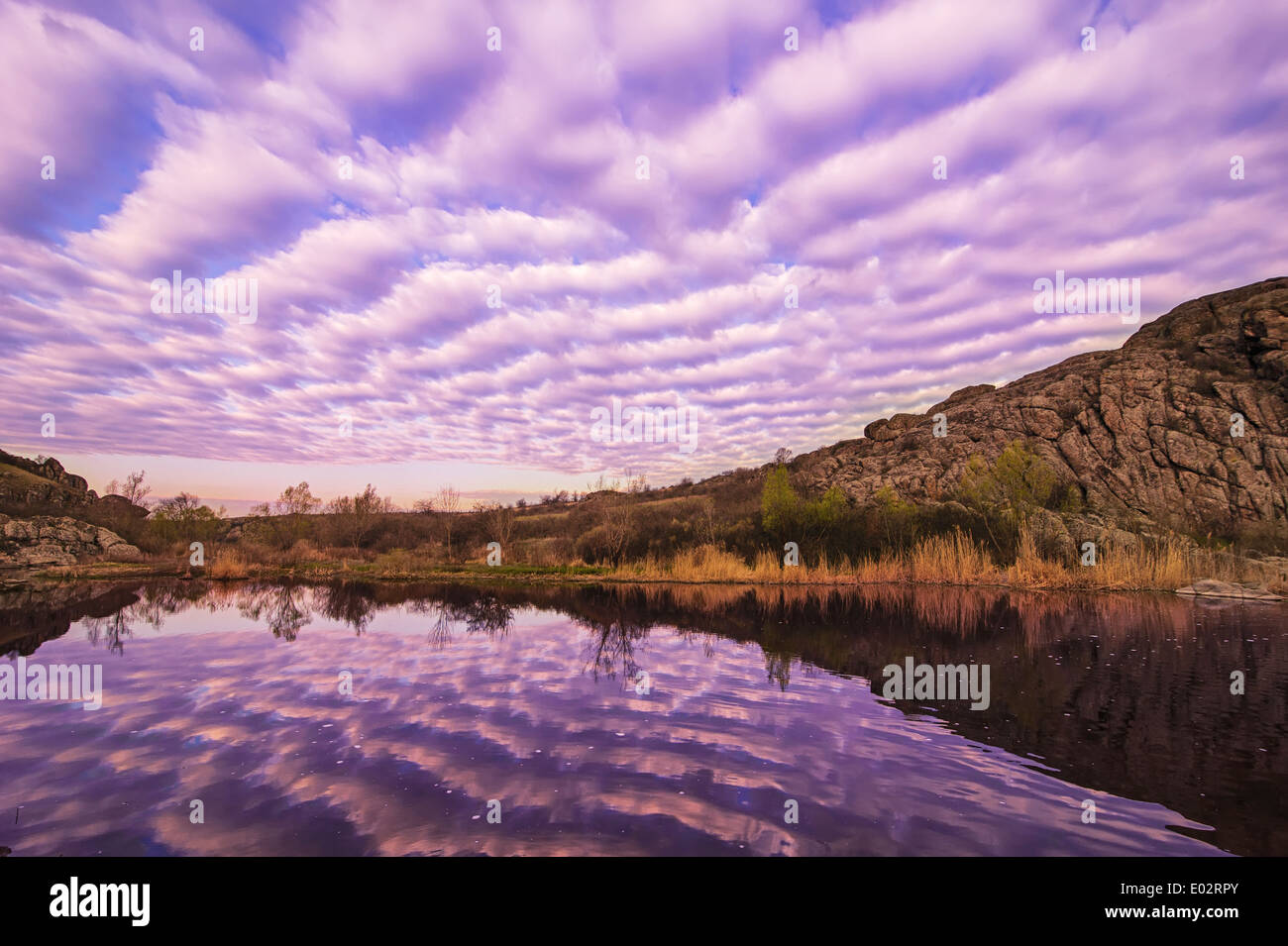 Violet sunburst hi-res stock photography and images - Alamy