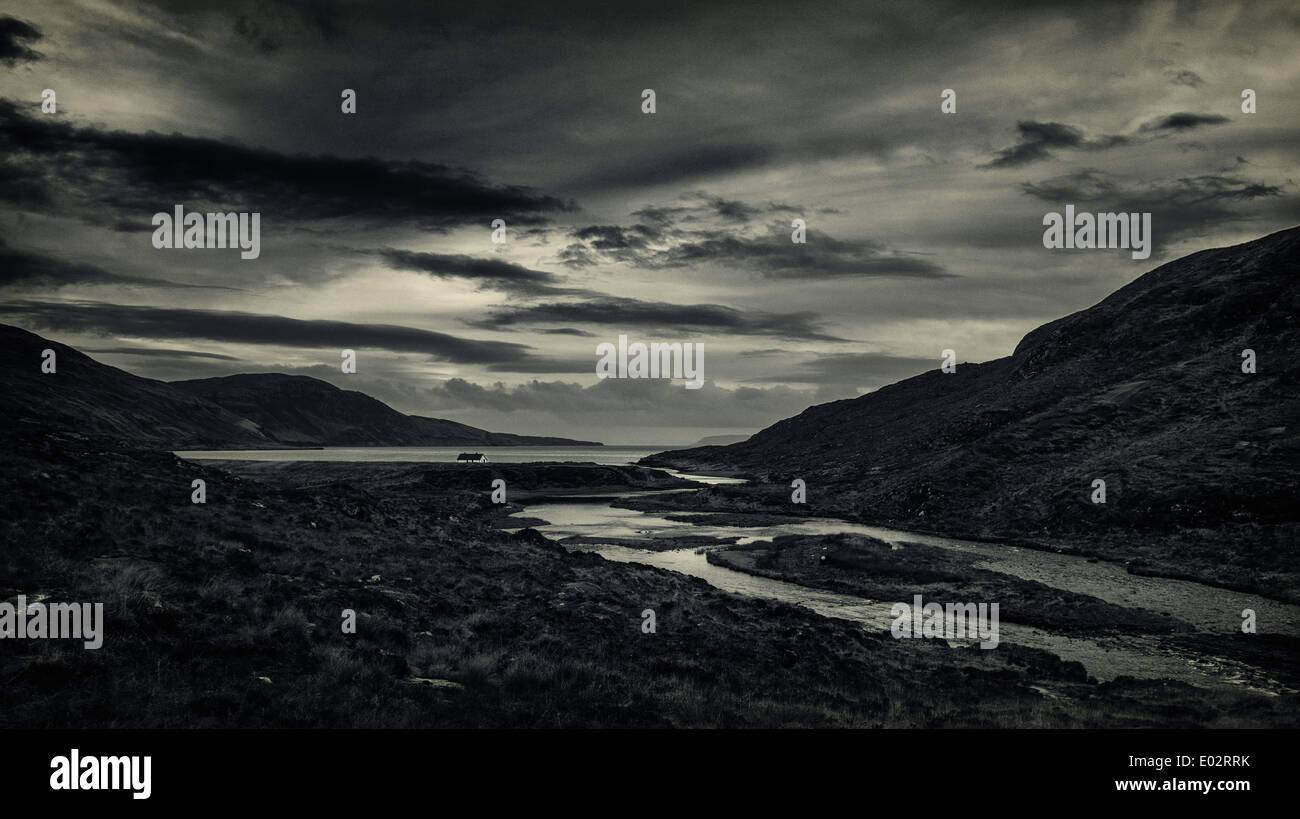 Camasunary bothy camasunary small bay hi-res stock photography and ...