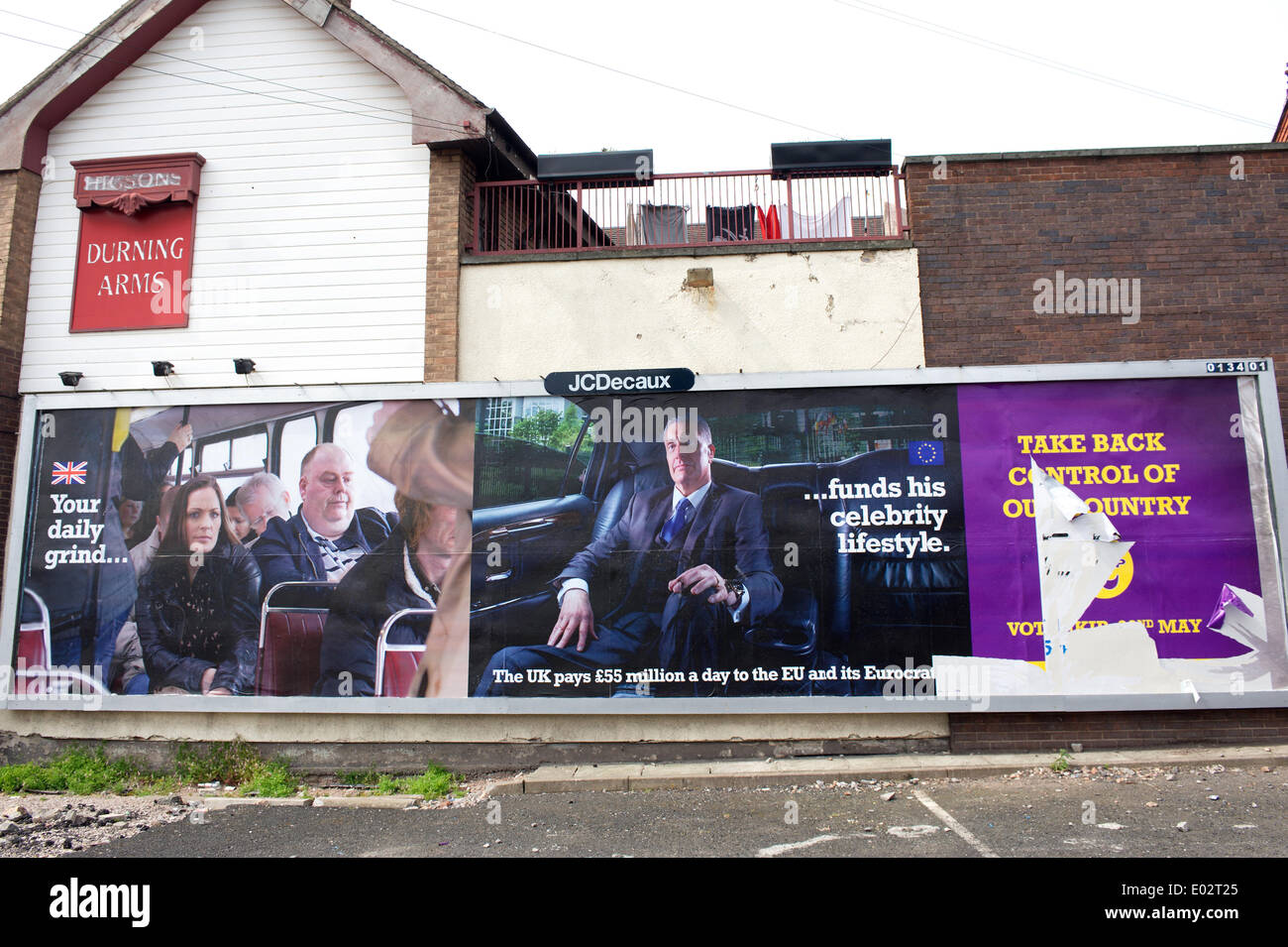 Deface election poster hi-res stock photography and images - Alamy