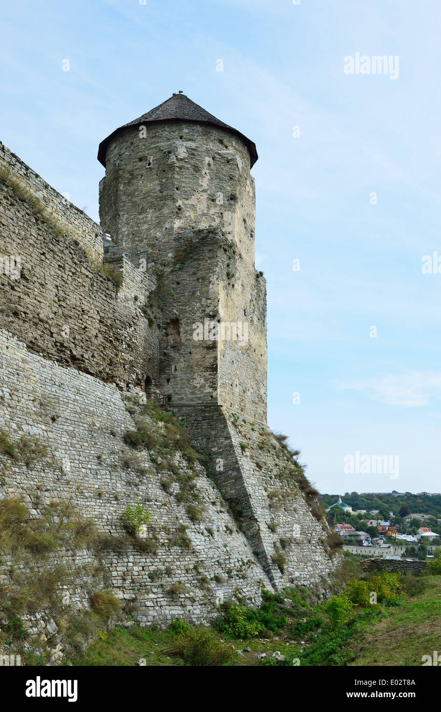 Ukrainian medieval fortress Stock Photo - Alamy