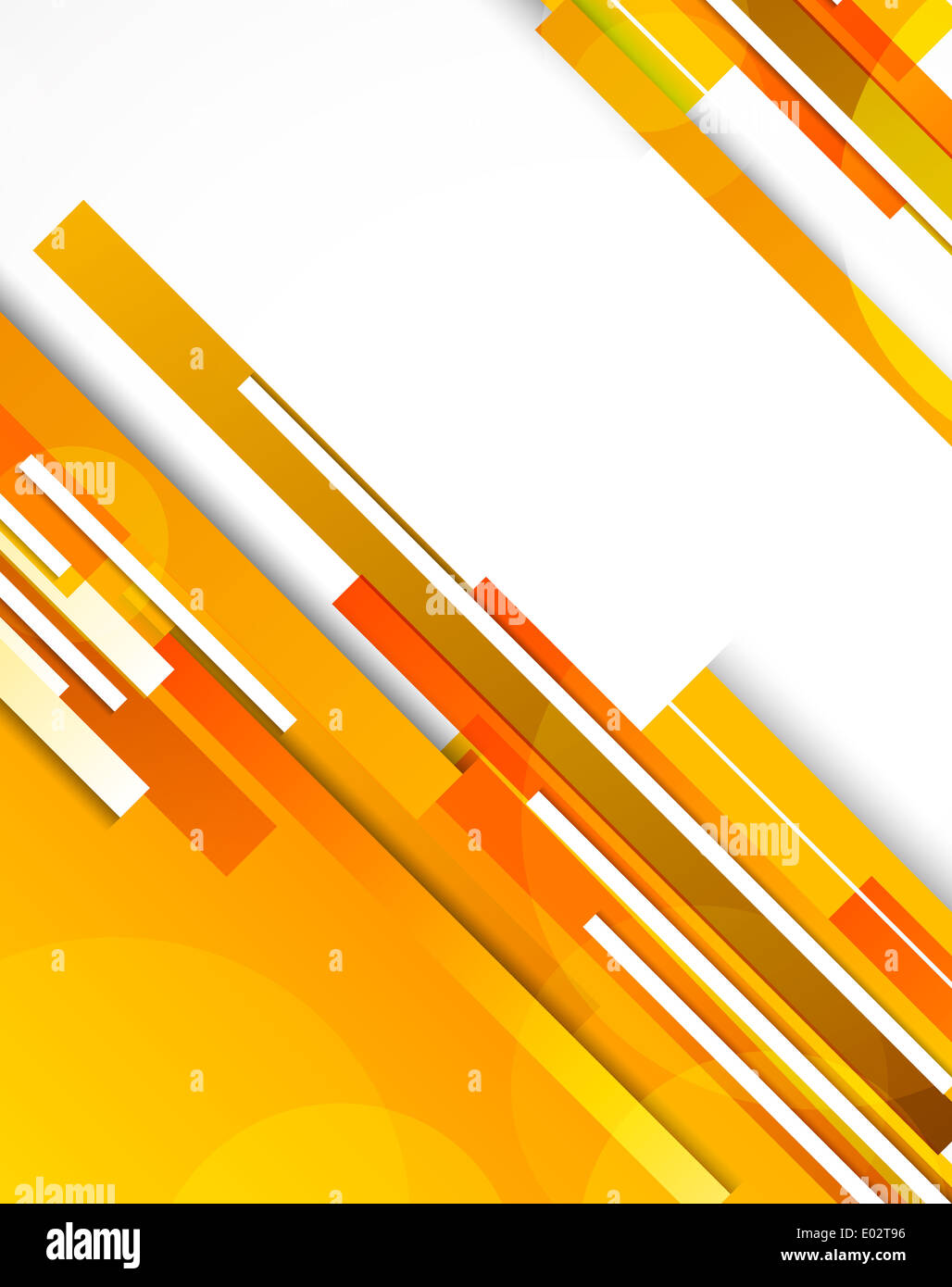 Background with orange lines. Abstract illustration Stock Photo - Alamy