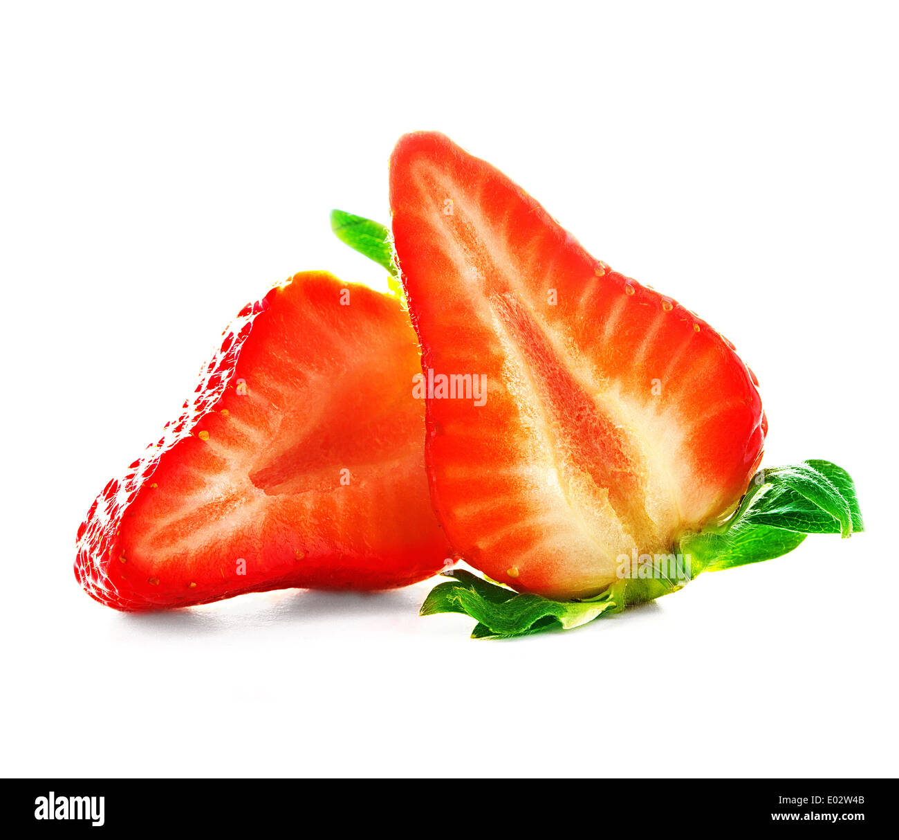strawberry isolated on white Stock Photo - Alamy