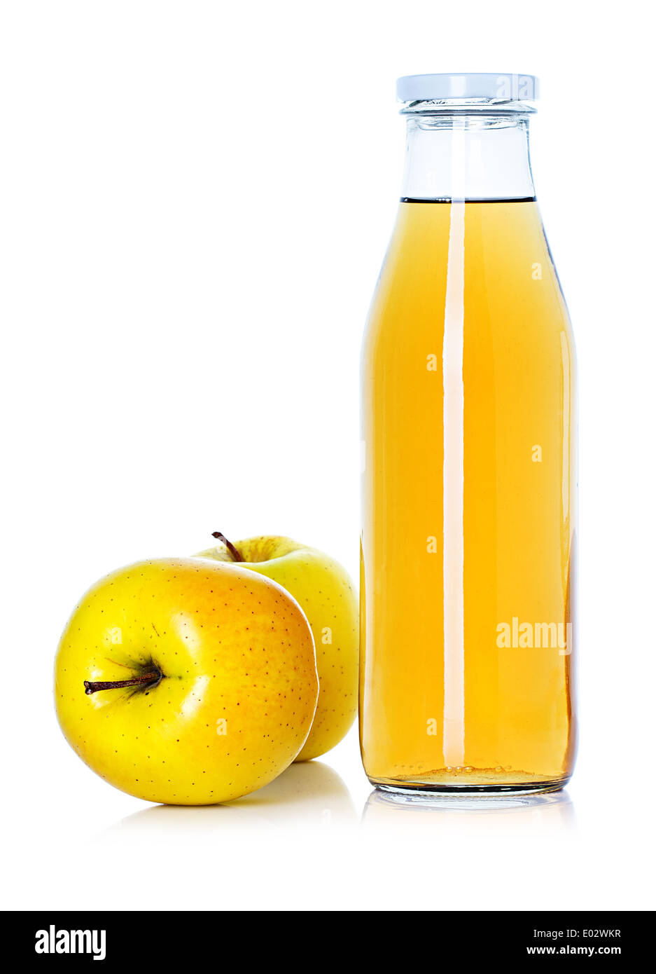Apple cider vinegar isolated Cut Out Stock Images & Pictures - Alamy
