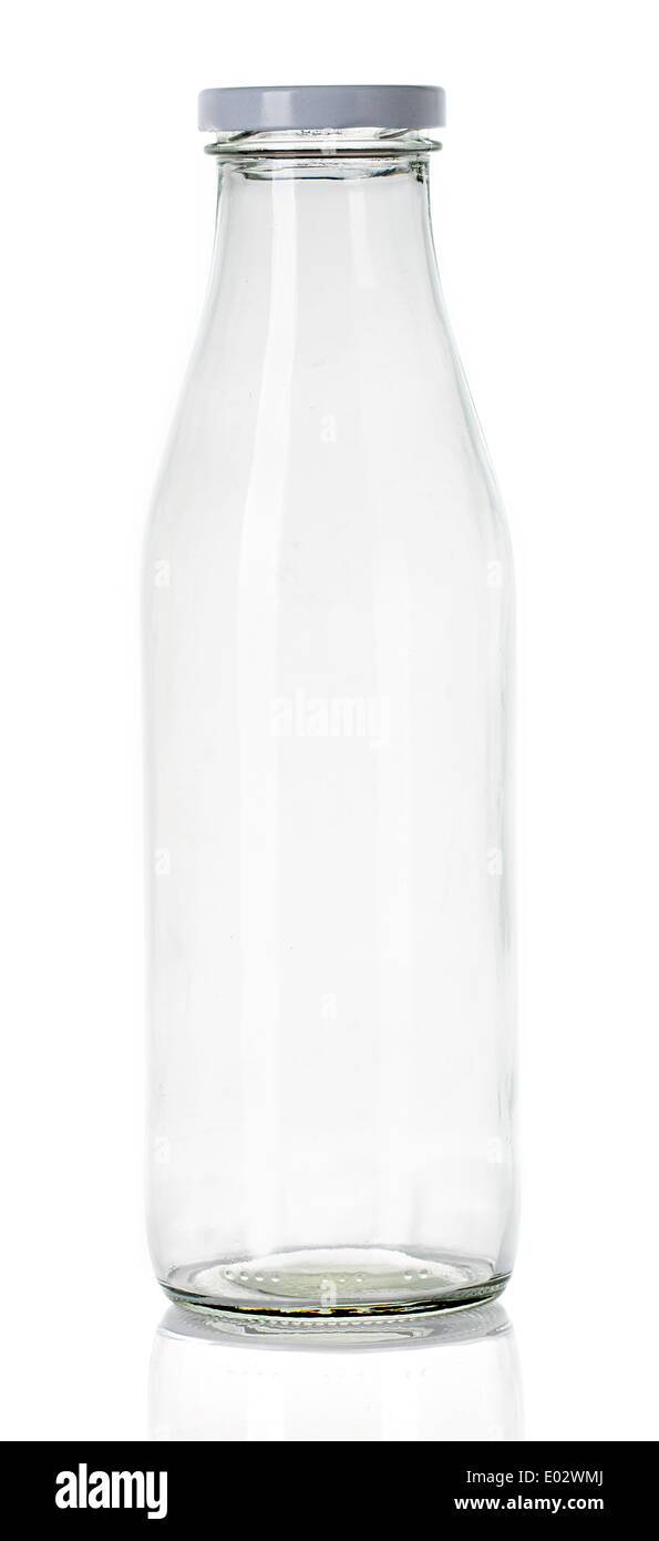 empty milk bottle Stock Photo - Alamy