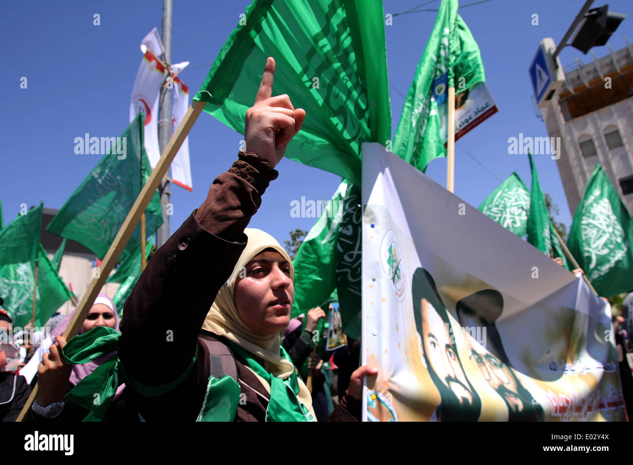 Ramallah, Palestinian Territories. 30th Apr, 2014. RAMALLAH, PALESTINE ...