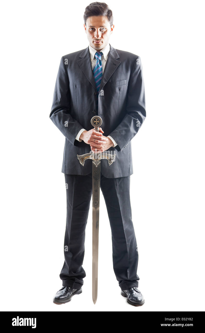 Hand on sword hilt hi-res stock photography and images - Alamy