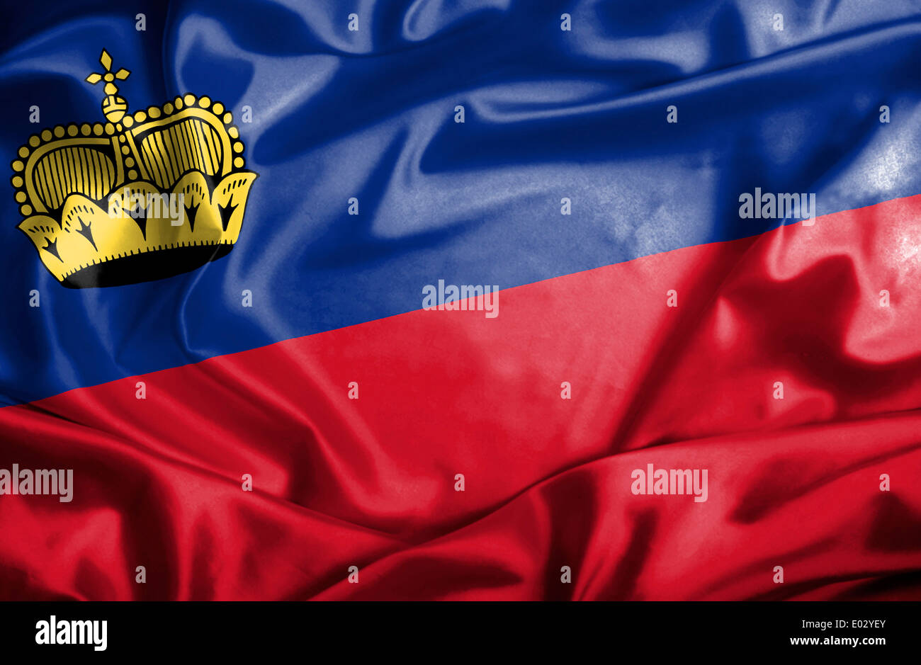 Lichtenstein national flag hi-res stock photography and images - Alamy