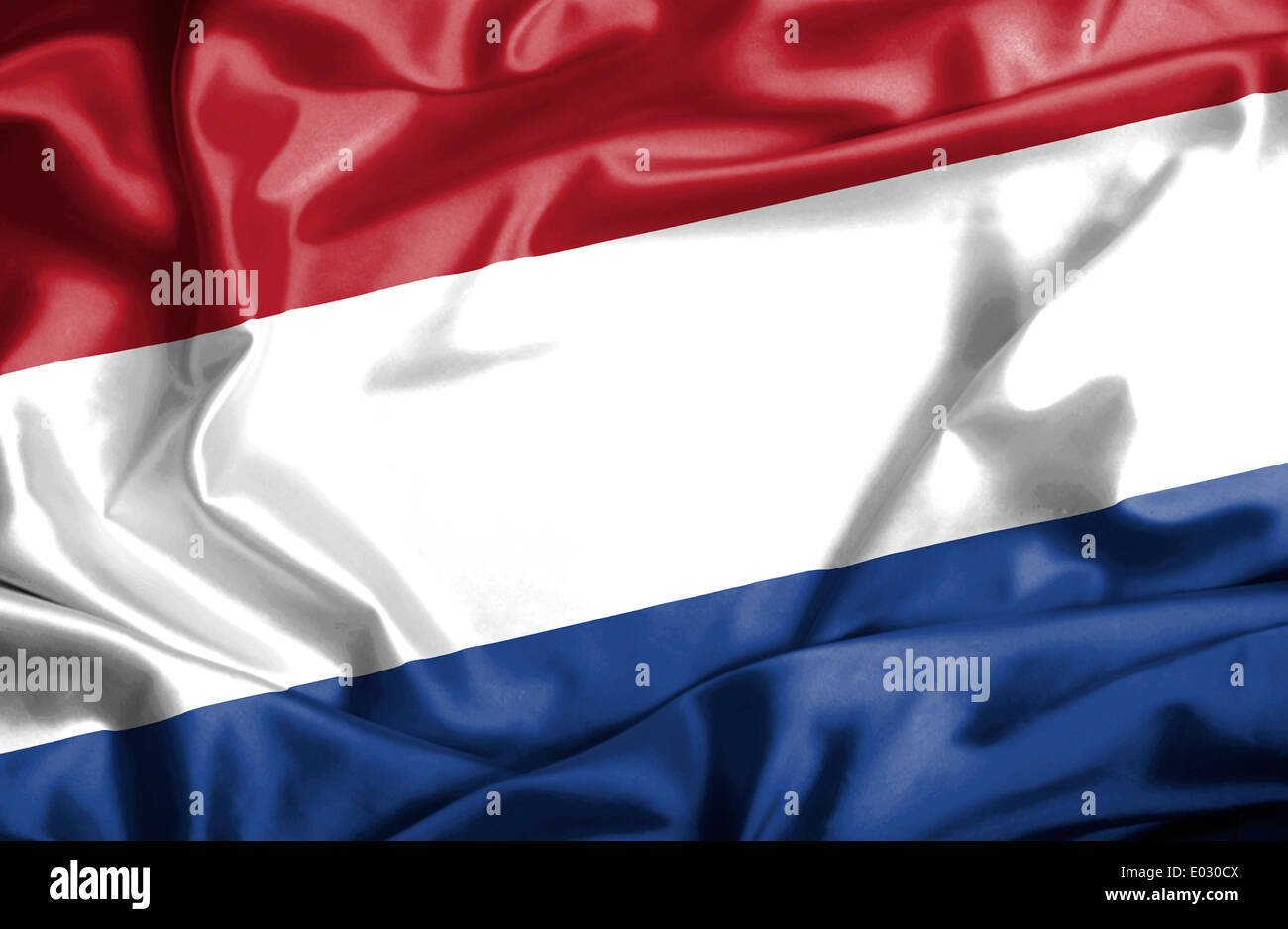Netherlands waving flag Stock Photo - Alamy