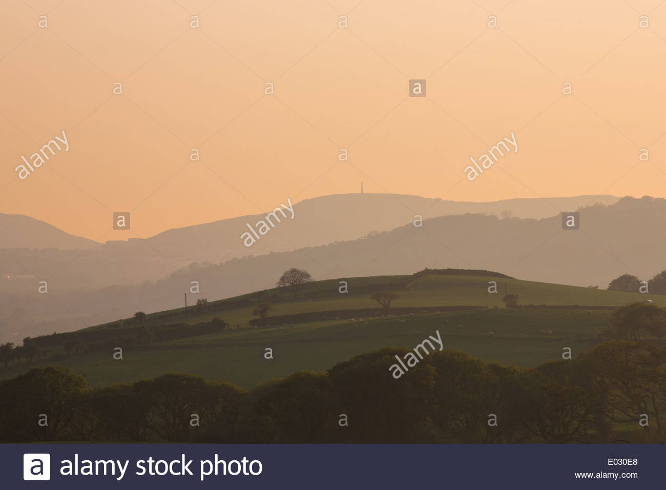 Welsh Rolling Hills High Resolution Stock Photography and Images - Alamy