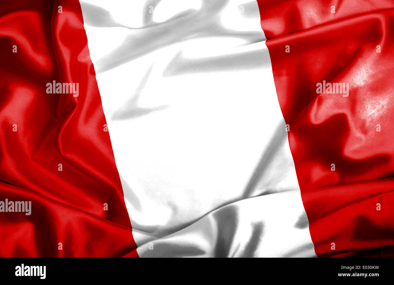Peru waving flag Stock Photo - Alamy