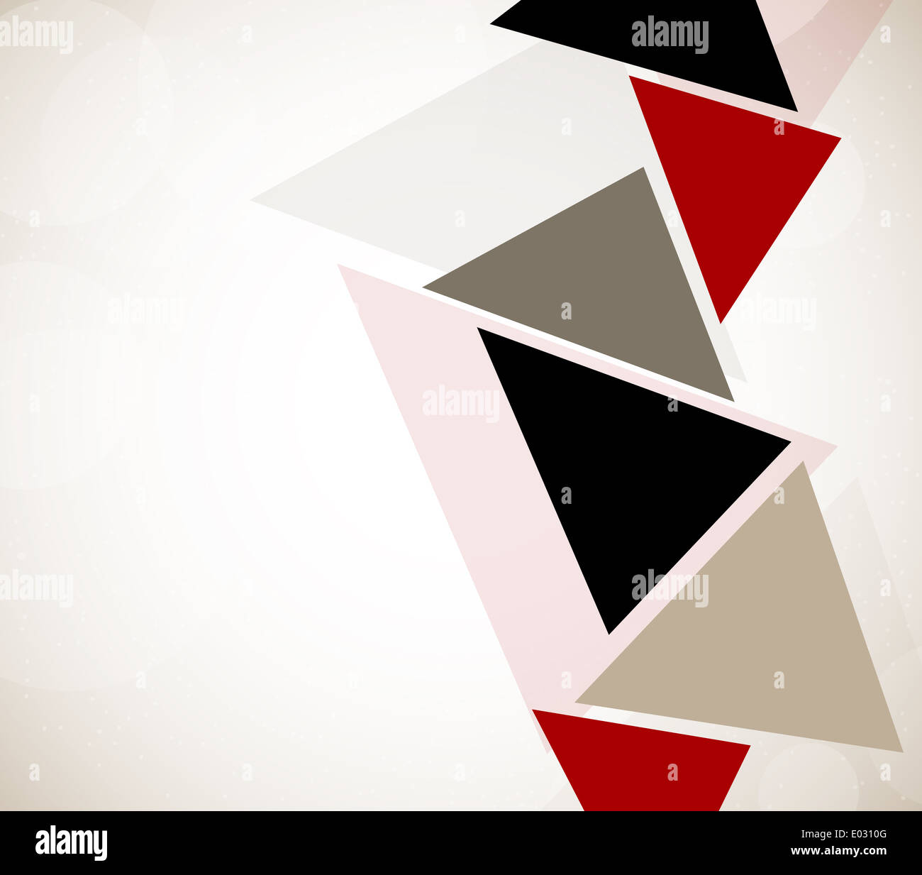 Abstract design with triangles. Tech illustration Stock Photo - Alamy
