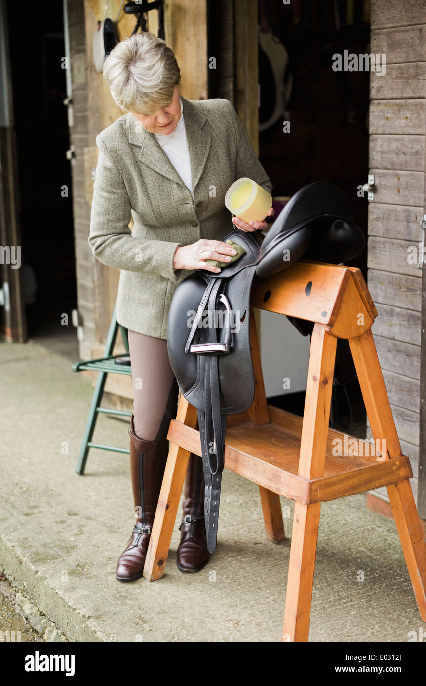 Cleaning tack hi-res stock photography and images - Alamy