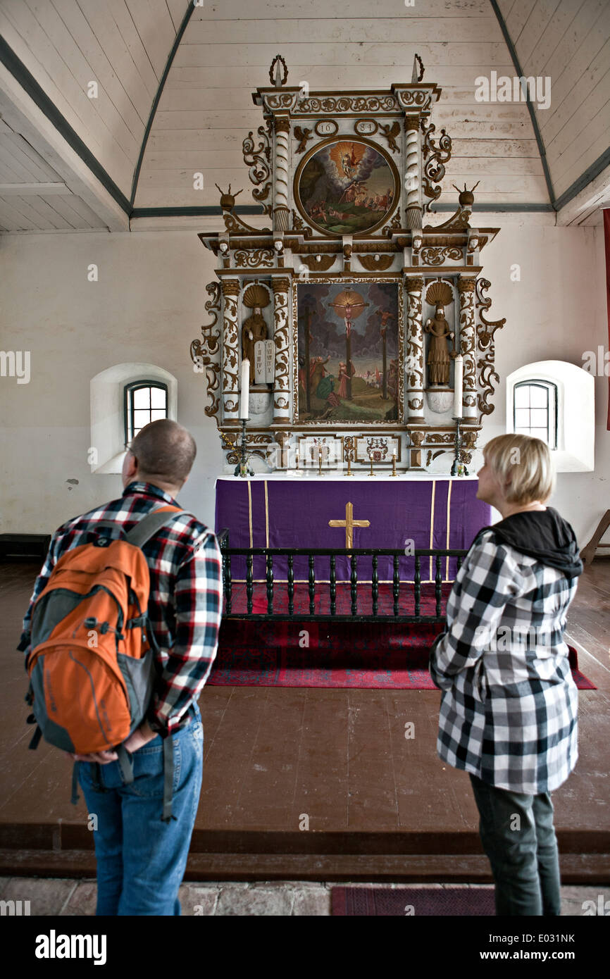 Lutheran church altar hi-res stock photography and images - Alamy