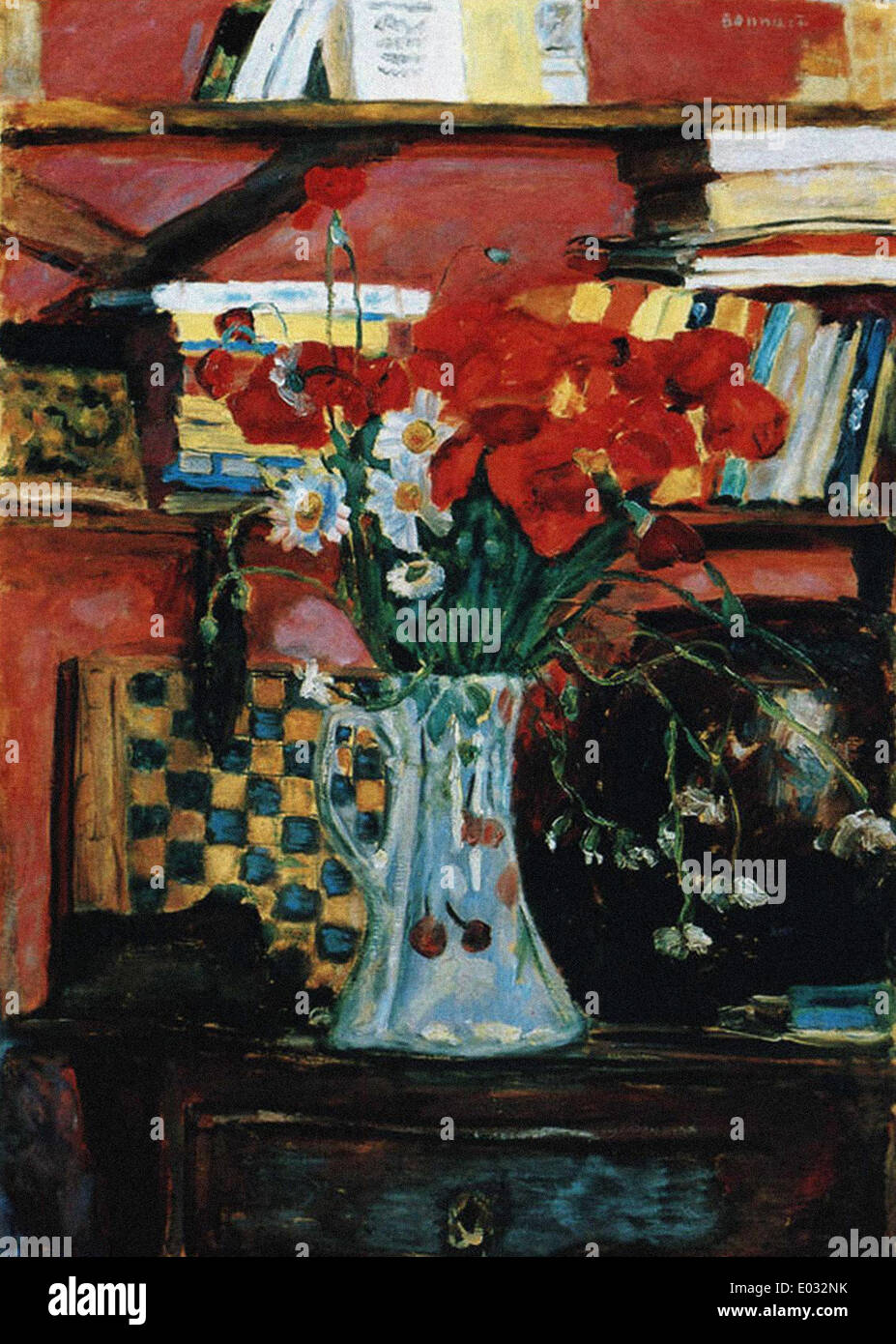 Pierre Bonnard Fleurs et Livres Stock Photo - Alamy