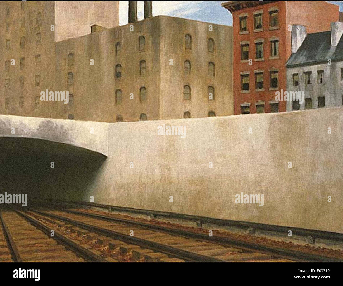 Edward Hopper Approaching a City Stock Photo - Alamy